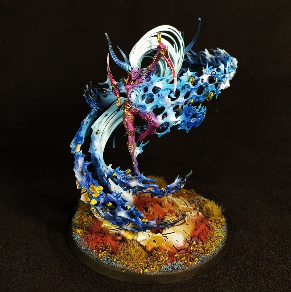 The Yncarne painted Warhammer 40k Aeldari Ynnari Eldar Craftworld ...