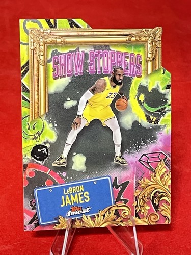 2024-25 Topps Finest #S-6 Lebron James Show Stoppers Die-Cut Lakers | eBay
