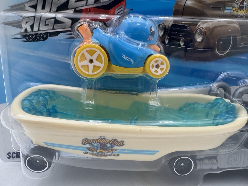 Hot Wheels Super Rigs Scrubba Dub Driver - 1:64 Diecast Car | eBay