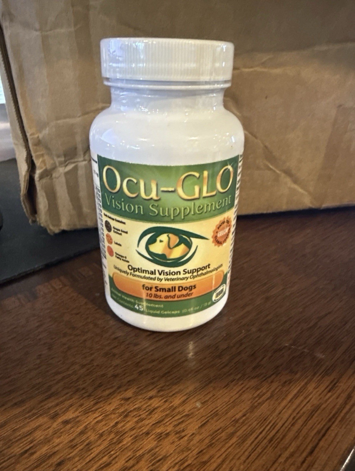 Ocu-GLO Vision Supplement for Medicine Small Dogs 10 Pounds Under 45 ...