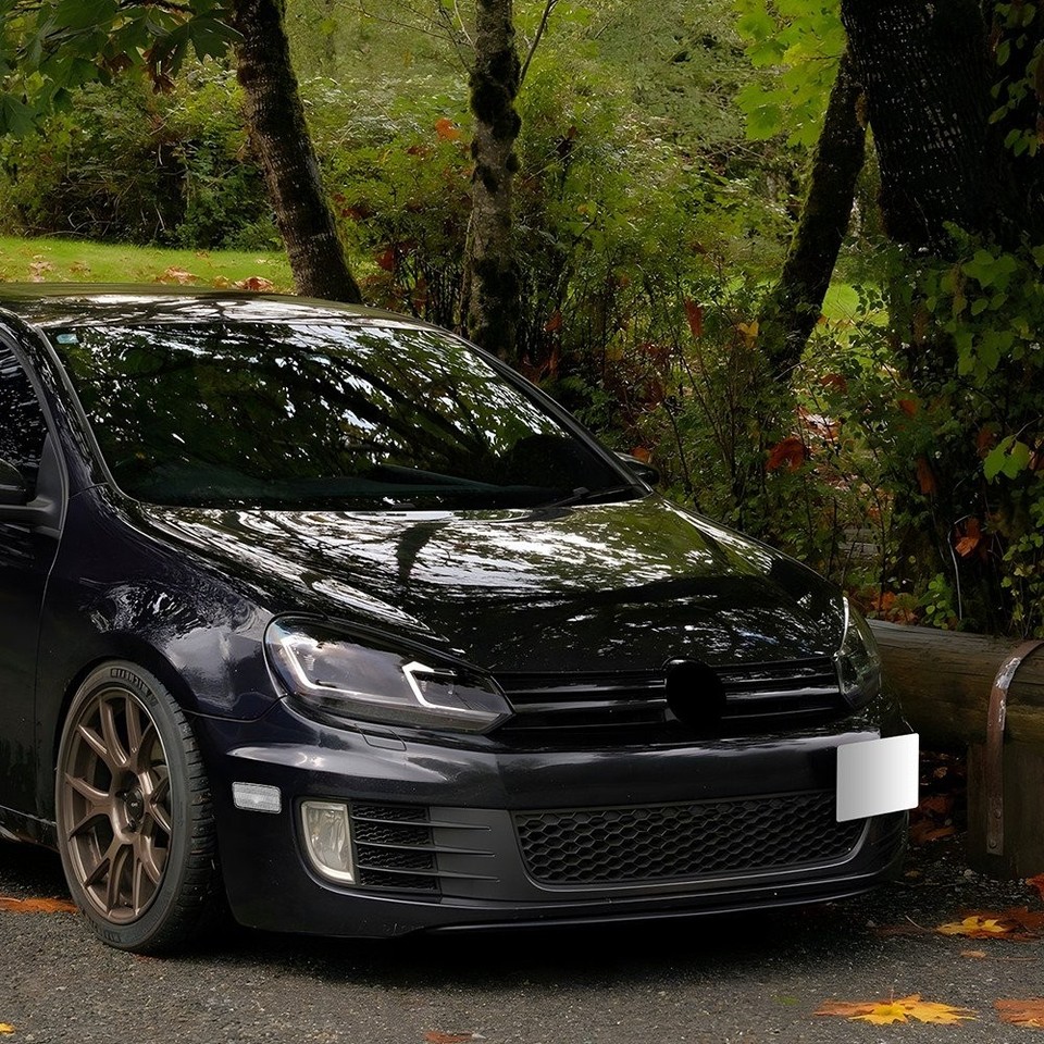 For 2010-2014 VW MK6 Golf GTI Front White Amber LED Side Marker Light ...