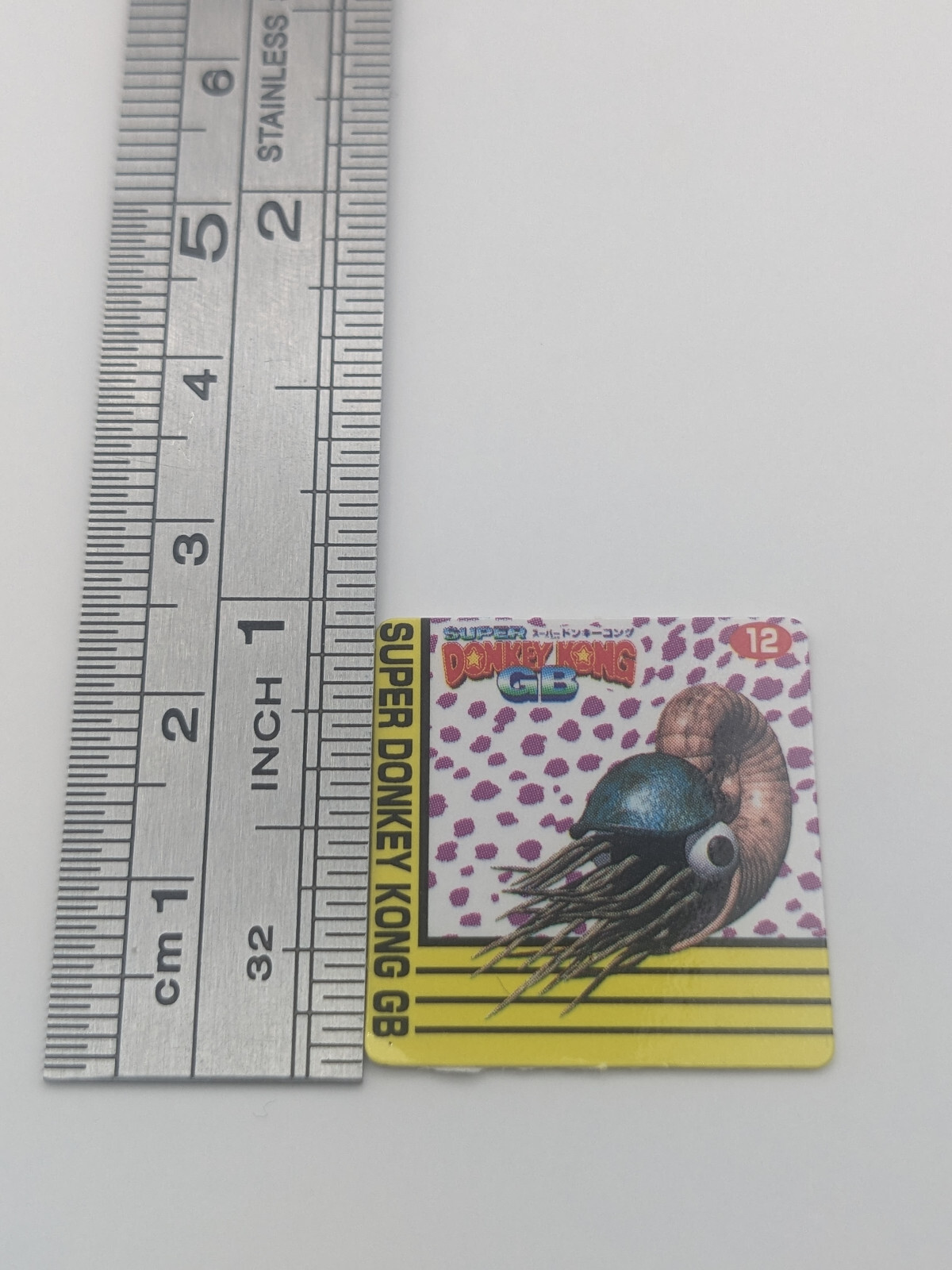 Nemo 12 Super Donkey Kong Bros Card mini Game Boy Nintendo 1995 ...