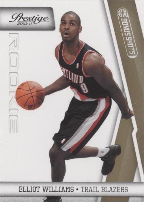 2010-11 Prestige - Rookie Elliot Williams #172 Bonus Shots Gold /249 ...