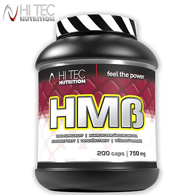 HI TEC- HMB 200 CAPS -Anabolic Lean Mass Builder Fat Burner Muscles ...