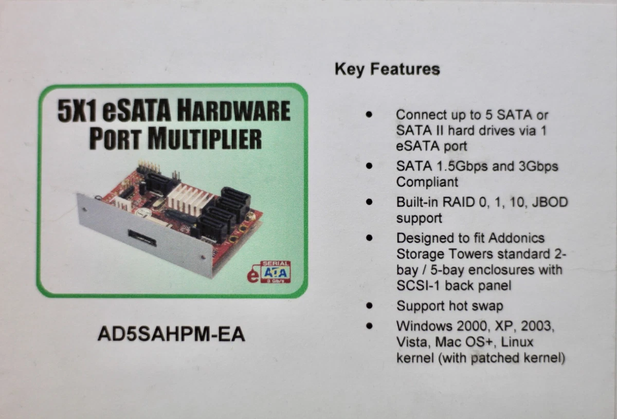 Using A Sata Multiplier