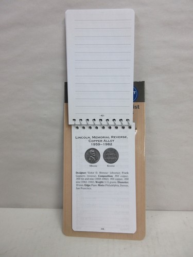 Whitman Guide Book Pocket Size Checklist of United States Coins Cents ...