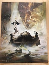 Authentic Frank Frazetta Print #146 Moons Rapture 18 X 24" for sale ...