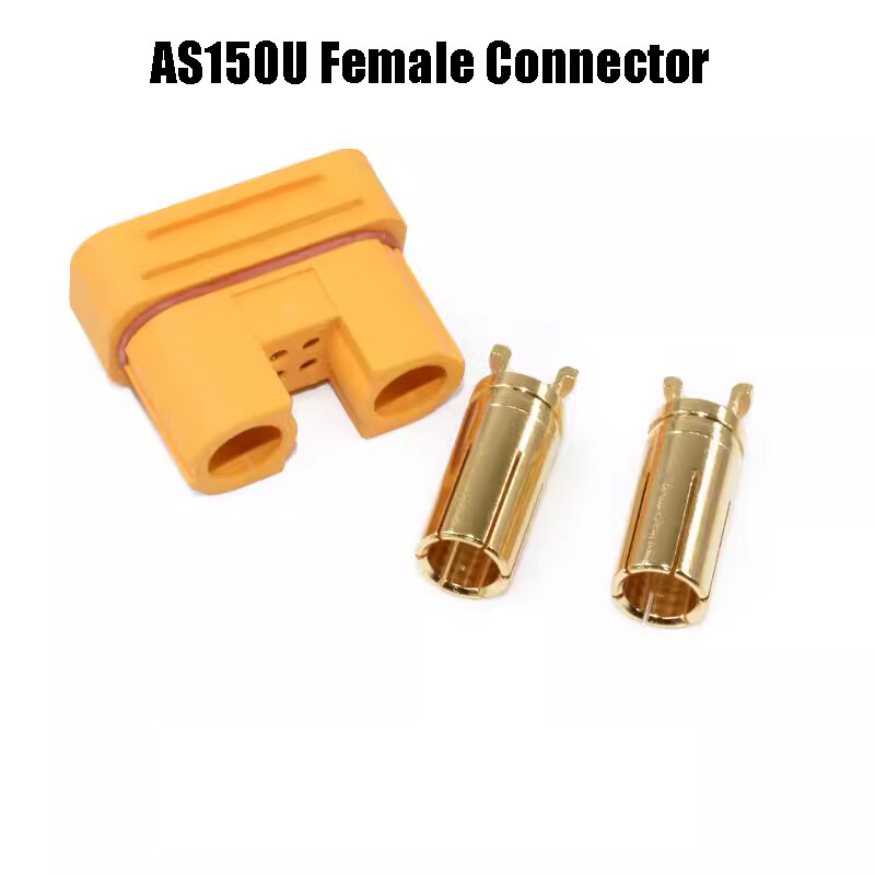Amass AS150U Female Male Anti Spark Plug UAV Connector 35CM 8AWG ...
