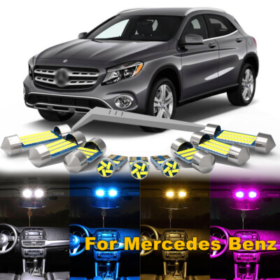 LED Interior Light Bulbs For Mercedes Benz A B C E S M G SL GL class ...