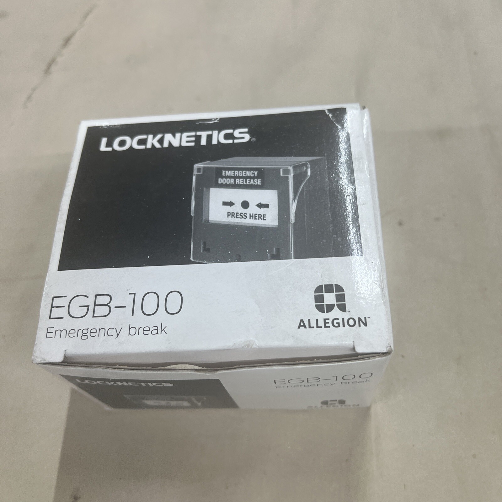 Locknetics EGB-100-R Resettable Emergency Call Point Station | eBay