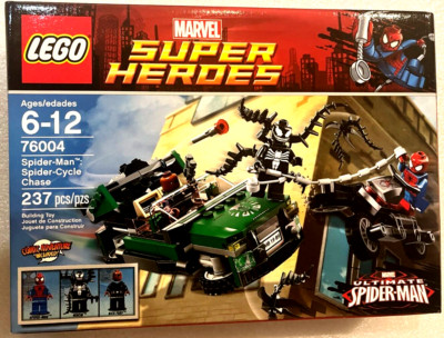 Lego 76004 Spider Man Spider-Cycle Chase new | eBay