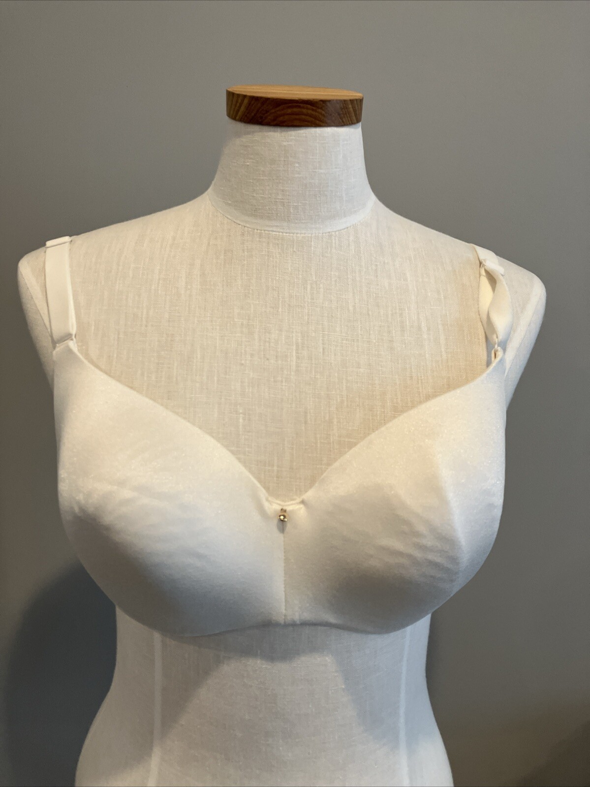 Cacique 38D Push Up Underwire Bra Off White Good Acce… - Gem