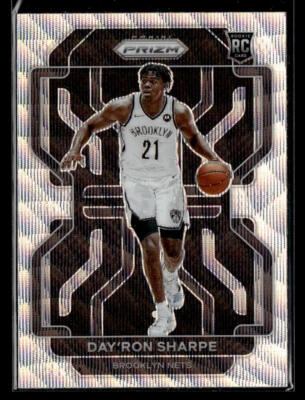 2021-22 Panini Prizm #281 Day'Ron Sharpe Silver Wave RC | eBay