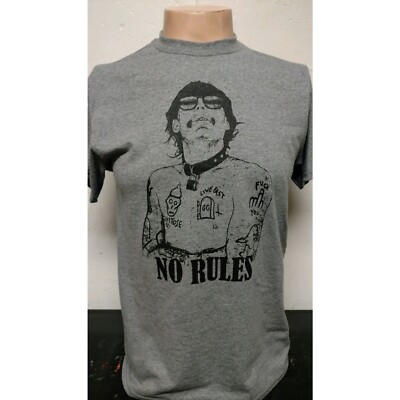 GG Allin No Rules Homoge Murder Junkies Punk T-Shirt | eBay