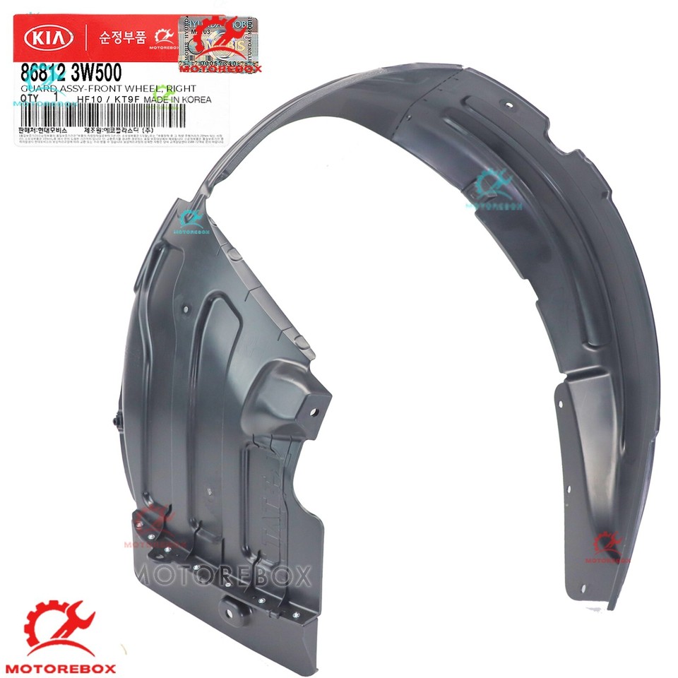 Genuine Fender Liner Front Right Passenger 2014-16 KIA SPORTAGE ...