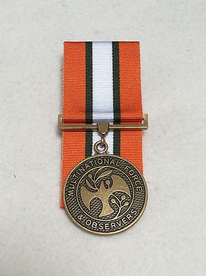 MFO Full Size Medal, Multinational Forces & Observers, Mounting Option ...