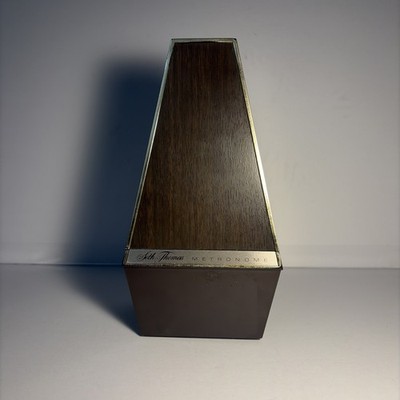 Vtg Seth Thomas De Maelzel Metronome Music Timing Instrument Wind Up ...