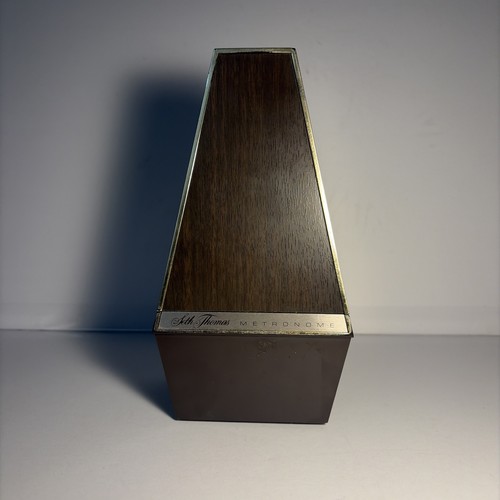 Vtg Seth Thomas De Maelzel Metronome Music Timing Instrument Wind Up ...