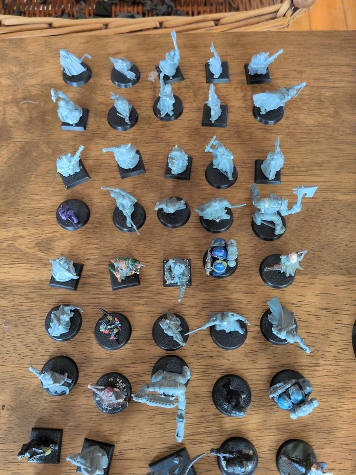 Warhammer Games Workshop Figures Bundle Joblot 200+ figures | eBay UK