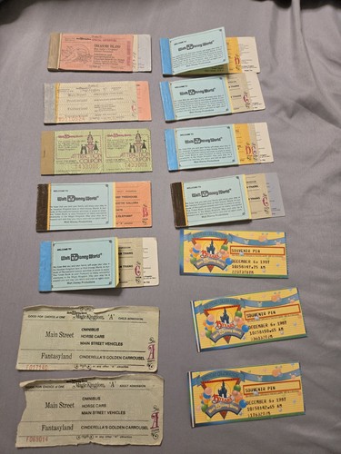 Lots Of Walt Disney World Tickets | eBay