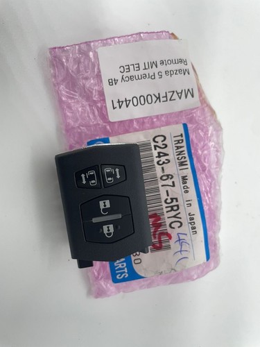 GENUINE Mazda Biante Premacy MPV Keyless Remote Transmitter 315mhz C243 ...