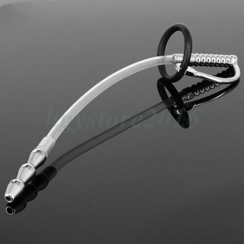 NEW Stainless Steel Urethral Plug Urethra Sounds Dilator Thru Hole ...