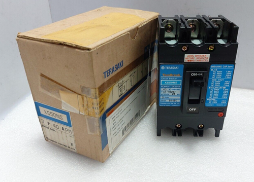 Disjoncteur Terasaki XS50NS TemBreak 40A 25kA 3 Pôles AC600V DC250V | eBay