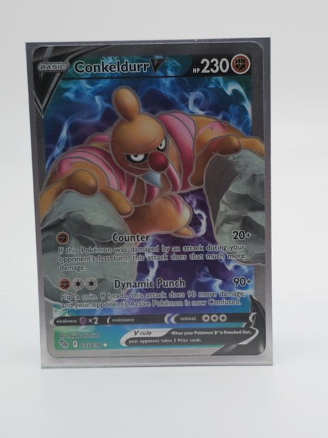 Pokémon TCG Conkeldurr V (Full Art) Pokemon GO 073/078 Holo Ultra Rare ...