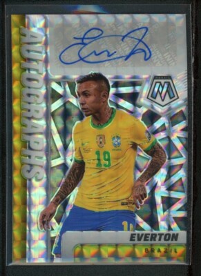 2021-22 EVERTON AUTO PANINI MOSAIC FIFA ROAD TO WORLD CUP SILVER ...