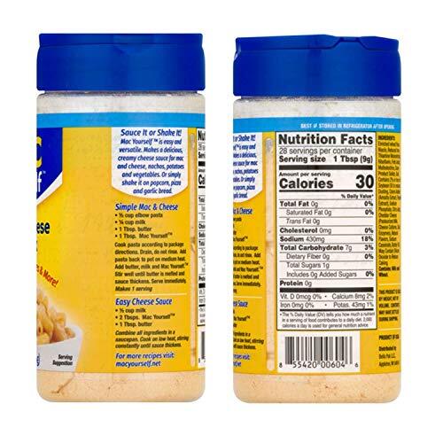 Mac Yourself | Delicious Cheddar Cheese Sauce Mix | Perfect Cheese ...