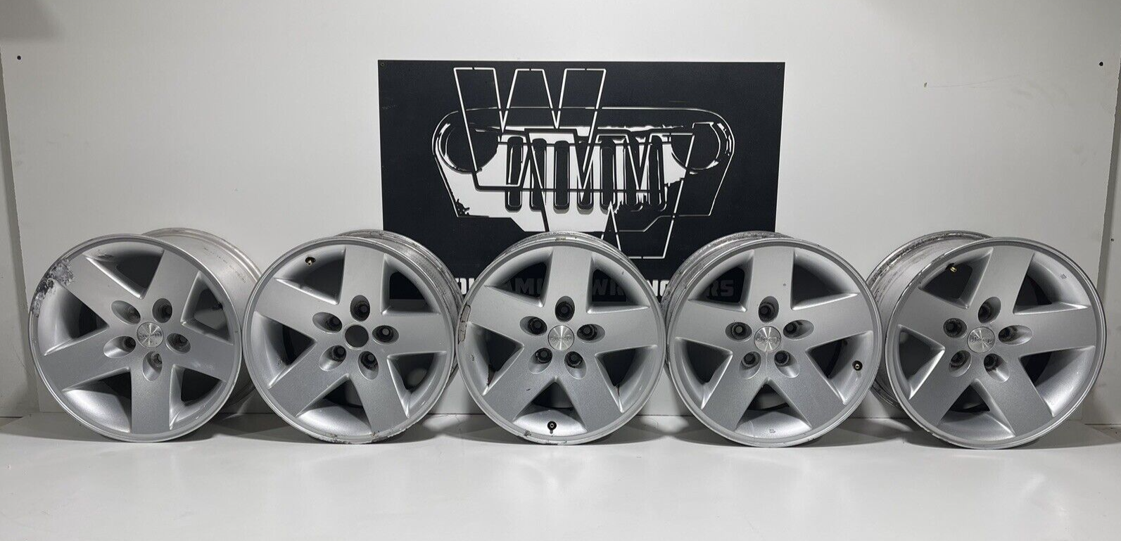 16" Moab Aluminum Wheel 03-06 Jeep TJ Wrangler Rubicon 16x8 5 Spoke 5x4 ...