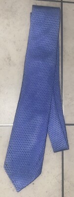 TM LEWIN 100% SILK TIE LIGHT BLUE JERMYN STREET LONDON ^ | eBay UK