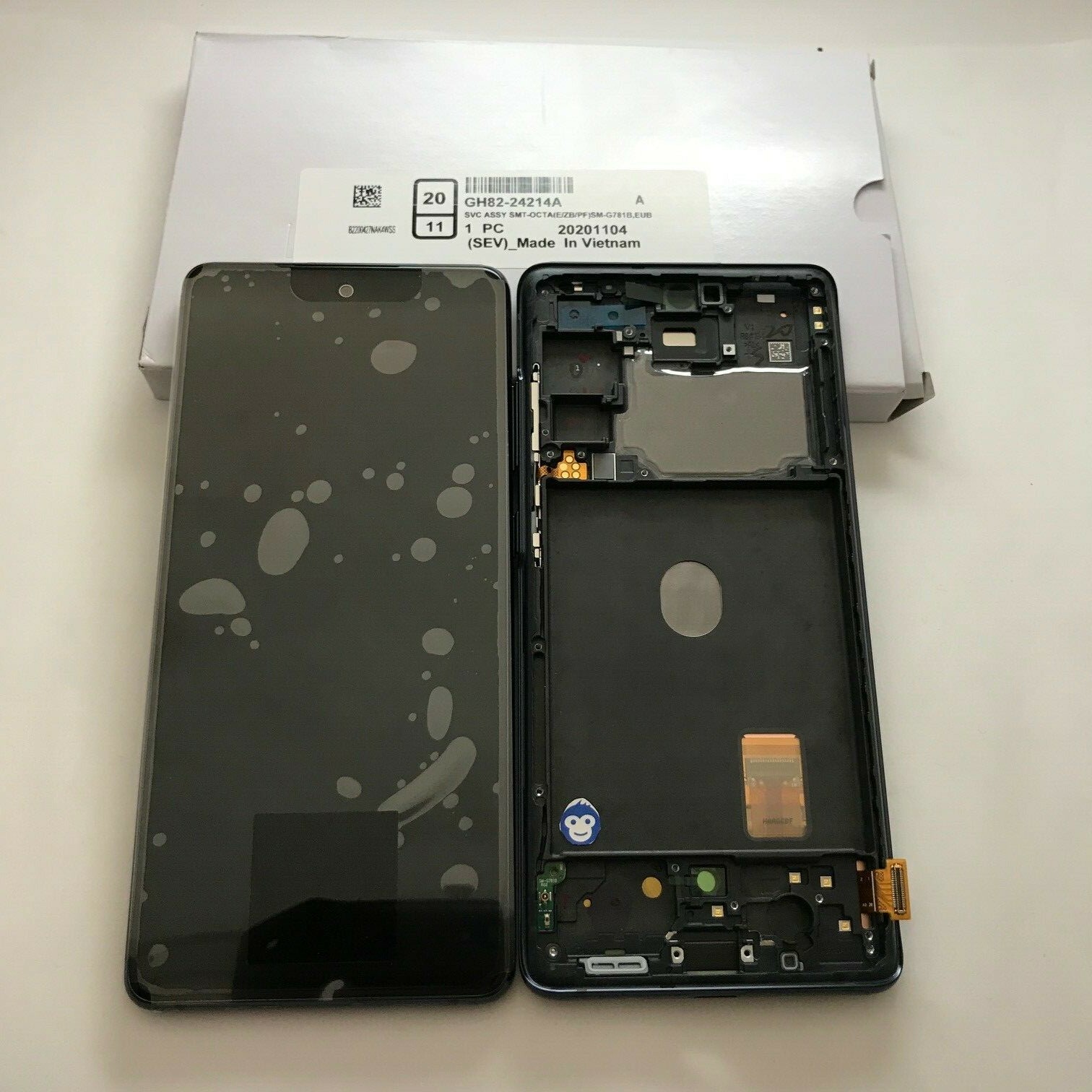 GENUINE SAMSUNG S20 FE 4G / 5G G780 G781 LCD NAVY ORIGINAL SCREEN ...