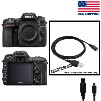 Nikon D5700 DSLR Camera USB Power Cable Transfer Cord Replacement | eBay