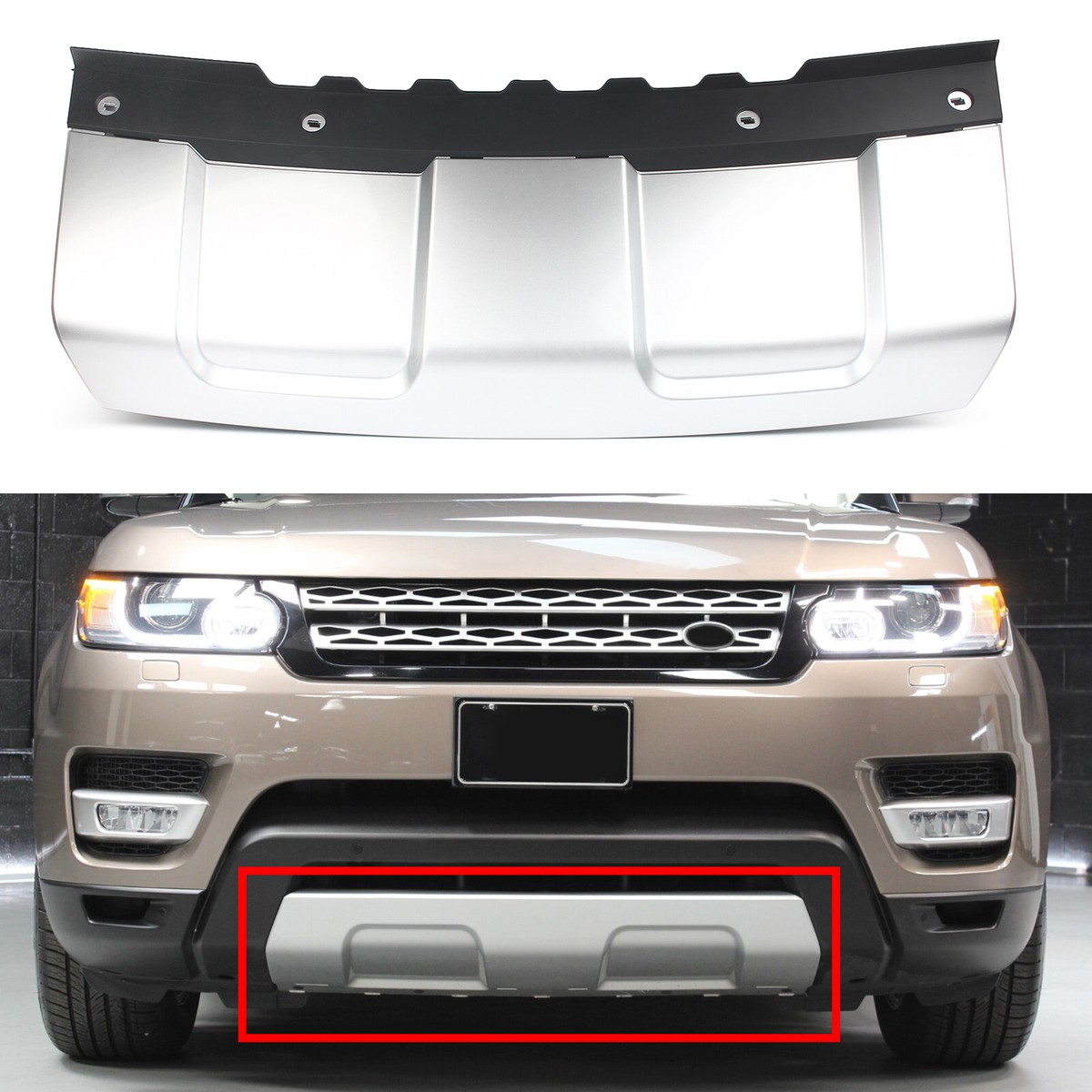 Range Rover Custom Bumpers On