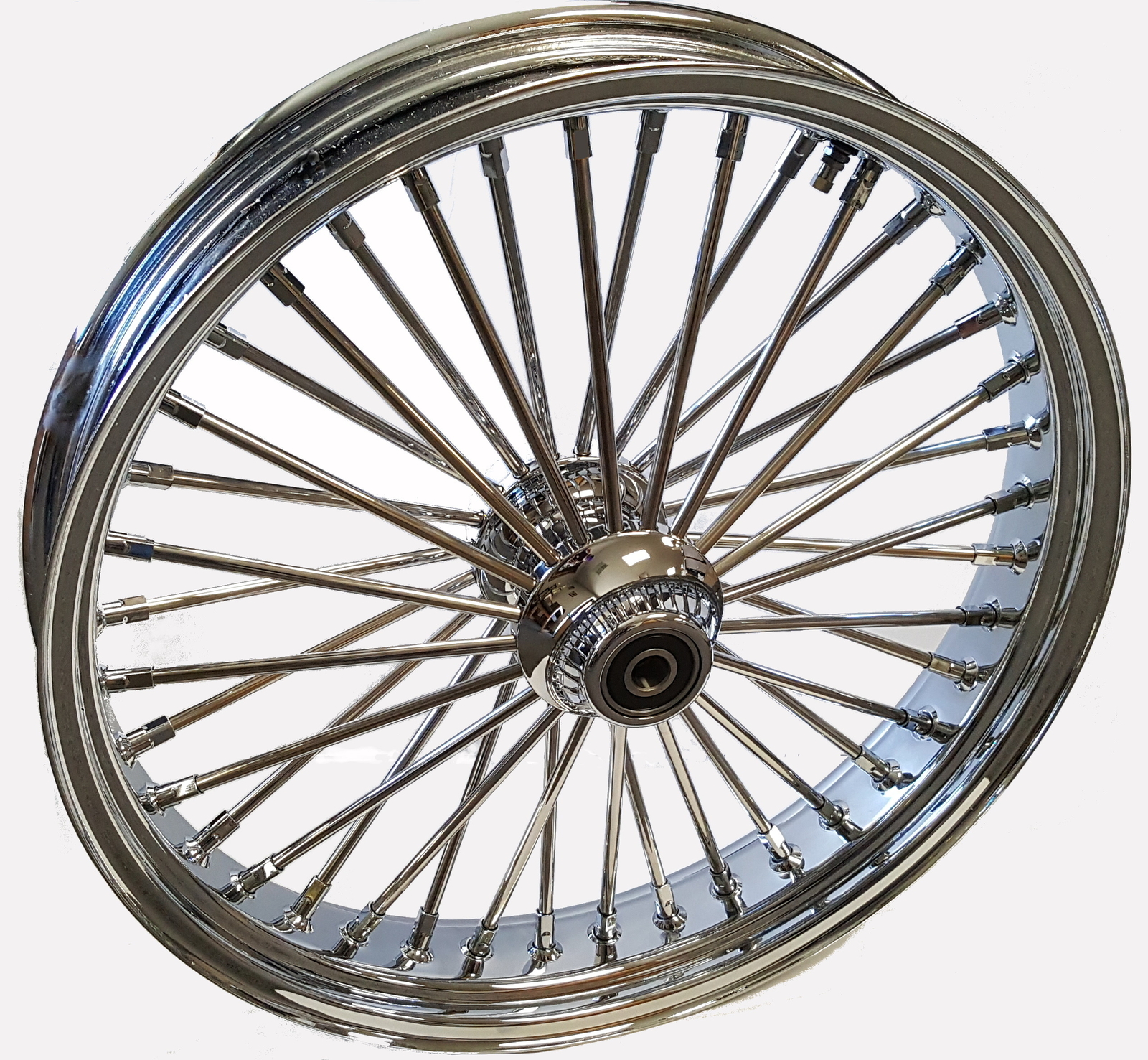 18X3.5" DNA FAT SPOKE MAMMOTH 40 SPOKE 00-06 FRONT WHEEL HARLEY SOFTAIL ...
