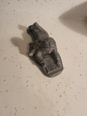 MICHAEL RICKER PEWTER FIGURINE YOUNG GIRL DEAR SANTA CHRISTMAS NUMBERED ...