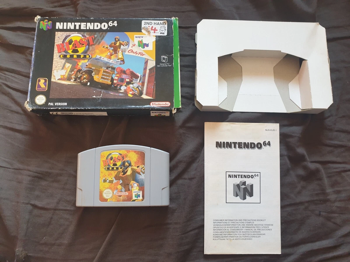 Blast Corps (Nintendo 64 N64) – RetroMTL, 48% OFF