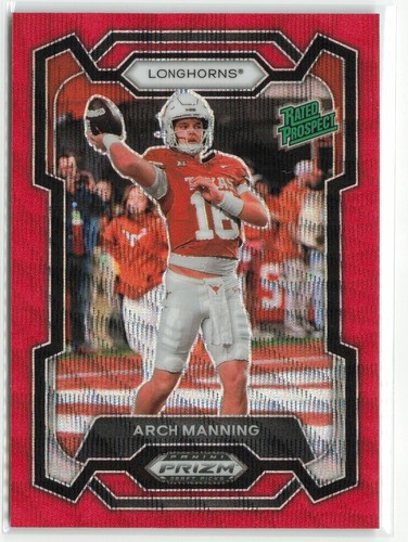 2024 Panini Prizm Draft Arch Manning #192 Red Wave | eBay