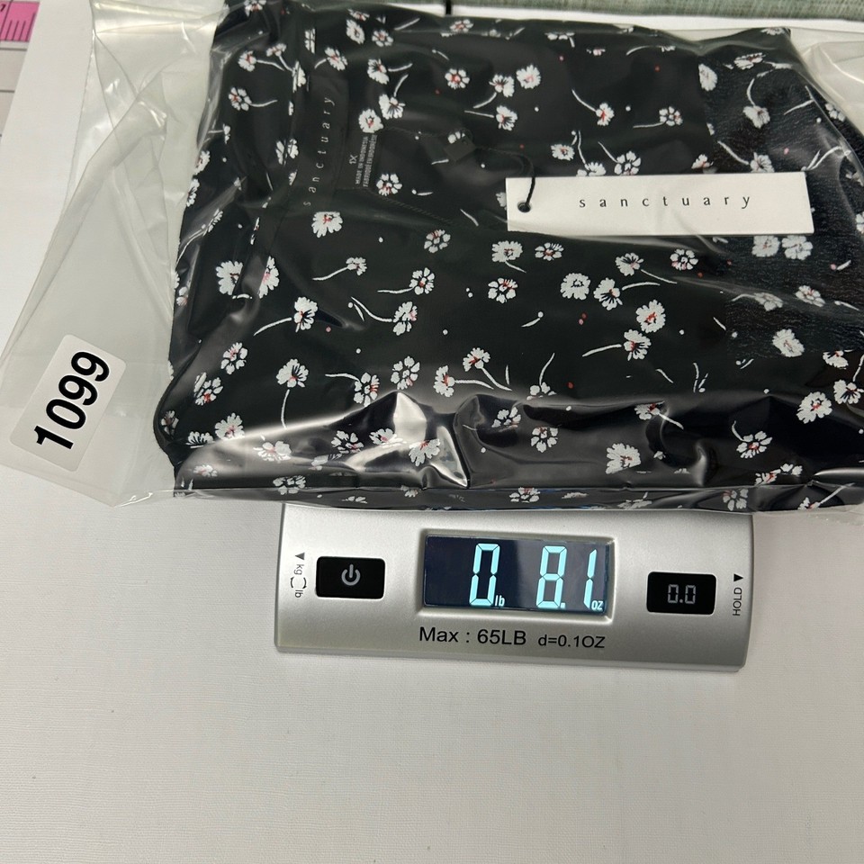 Sanctuary Top Women's 1X Plus Long Sleeve Deep V-Neck Elastic Waist ...