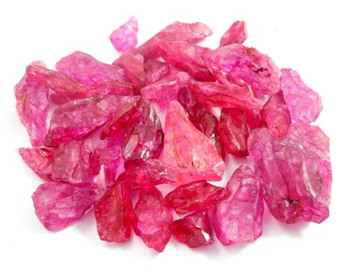 575 Gram Natural Pink Dyed Crystal Druzy Gemstone Rough Wholesale Lot ...