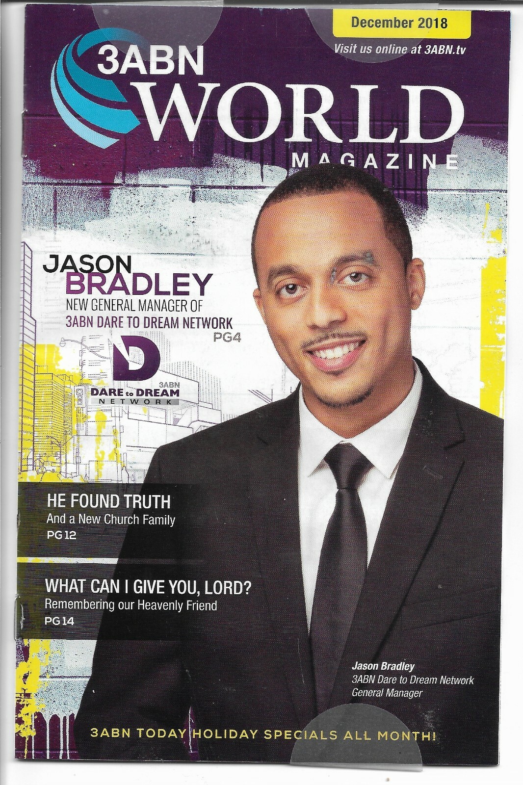 3ABN WORLD MAGAZINE - DEC. 2018: DARE TO DREAM NETWORK | eBay