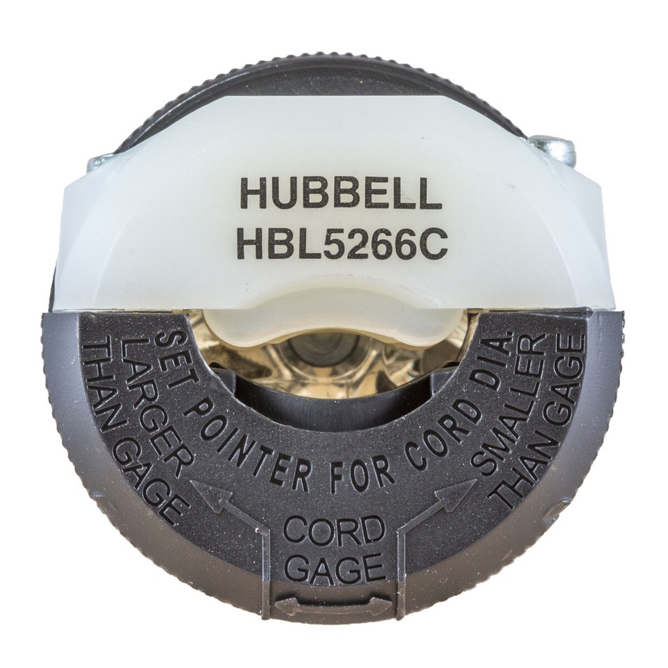 100 PAIRS of HBL5266C & HBL5269C 15A 125V Genuine US-Made Hubbell Cable ...