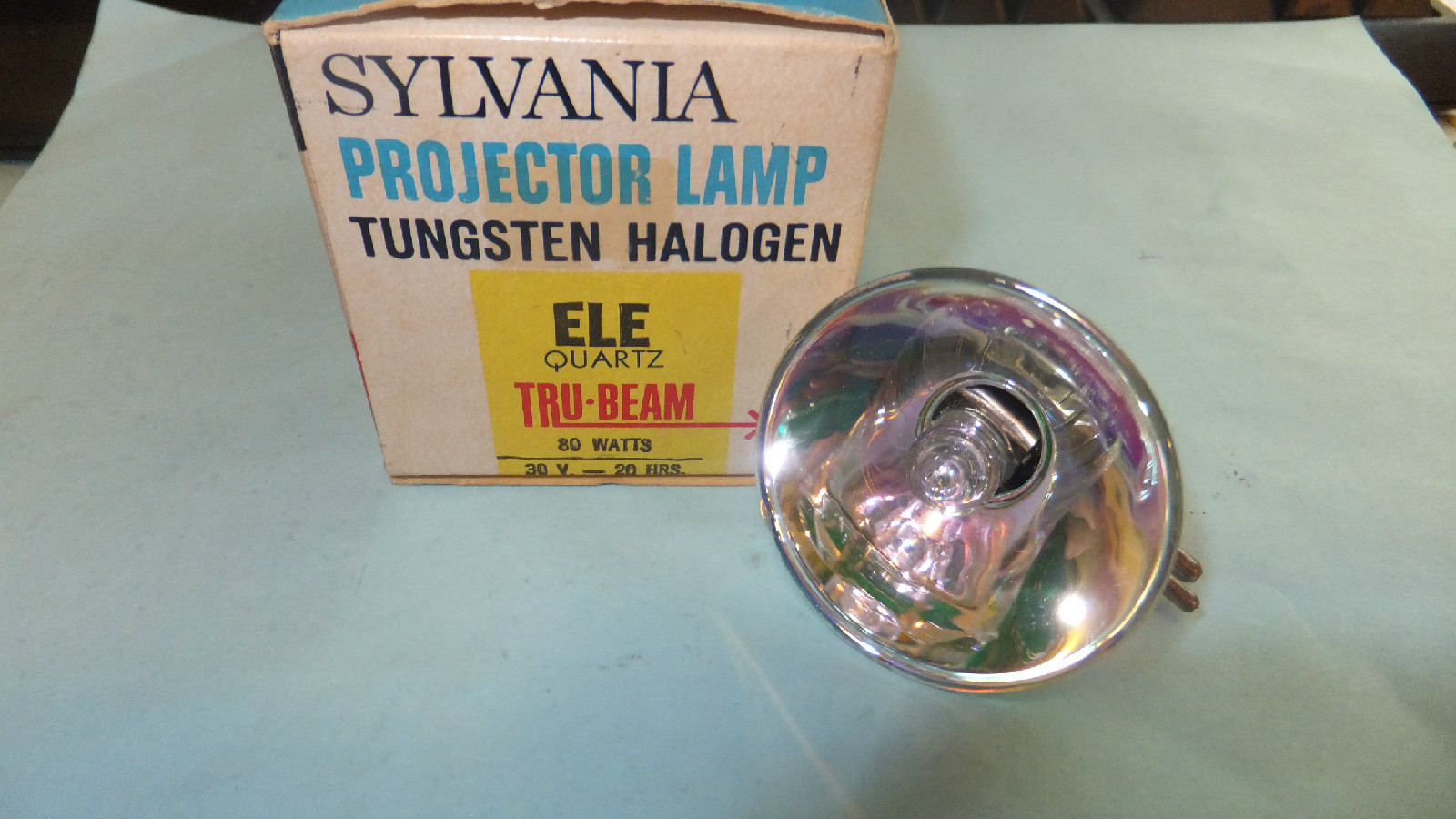 ELE ELT 8mm Film PROJECTOR BULB 30V 80W for GAF BORG WARDS ARGUS ...
