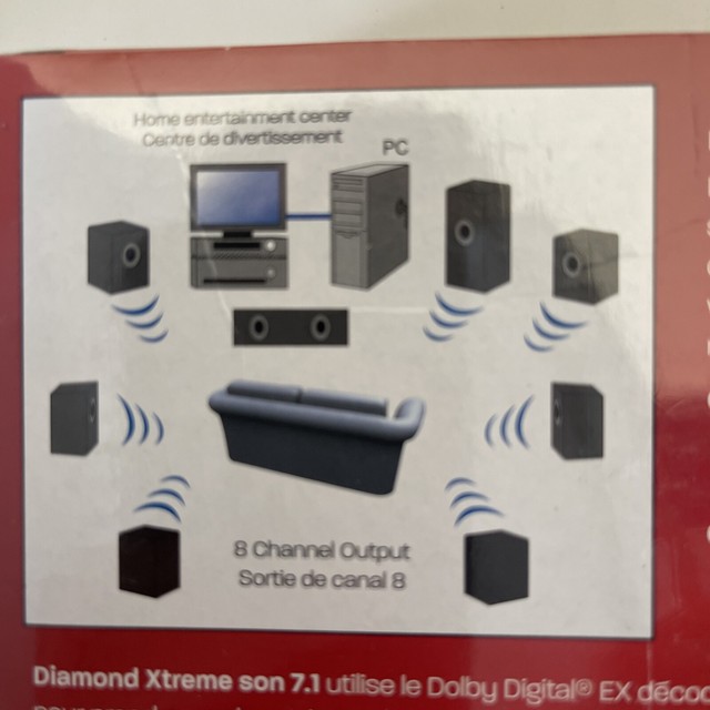 Diamond Xtreme Sound PCI (XS71) Sound Card for sale online | eBay