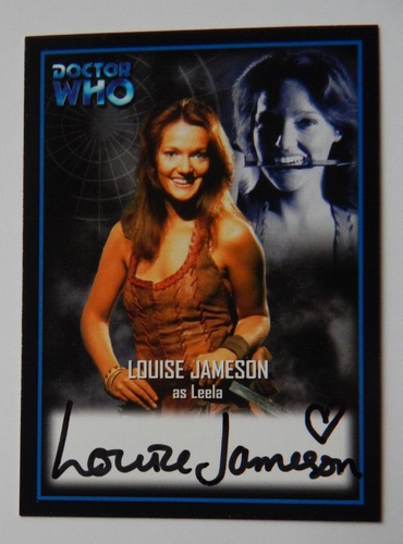 DR WHO LOUISE JAMESON As LEELA AUTOGRAPH CARD AU7 STRICTLY INK 2001 EBay dr-who-louise-jameson-as-leela-autograph-card-au7-strictly-ink-2001-ebay