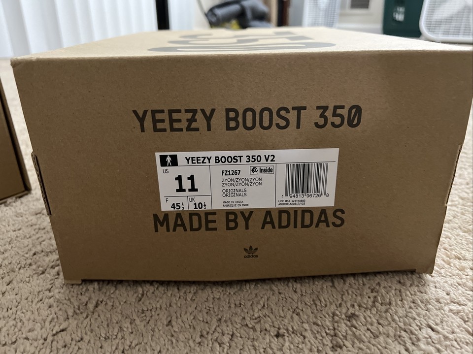yeezy boost 350 v2 box only | eBay
