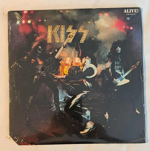 KISS ALIVE LP 501 pressing No UPC Vinyl New Sealed | eBay
