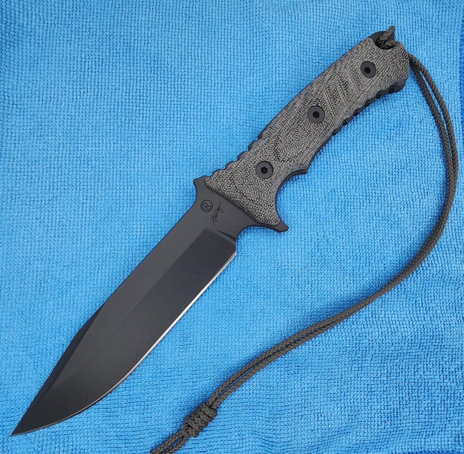 Chris Reeve Knives - Pacific / Plain Edge MagnaCut / Black Micarta ...
