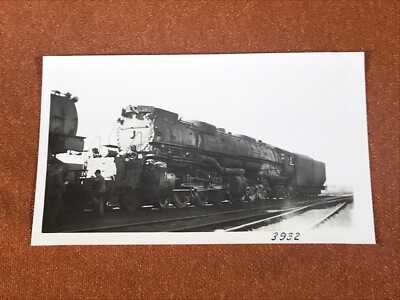 Union Pacific Railroad Engine Locomotive 3932 Antique Photo | eBay